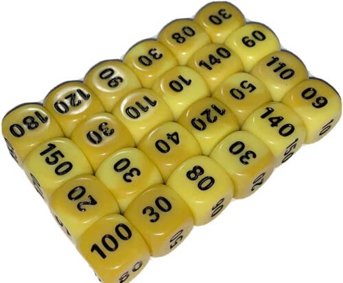 Pokemon - Damage Counter Dice - x24 - Yellow & Black - Crown Zenith ...