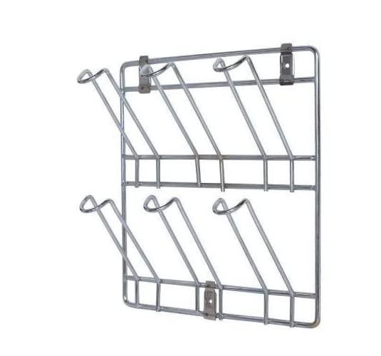 Buy Stainless Steel Wall Mounted Glass Stand Online at Low Prices in ...