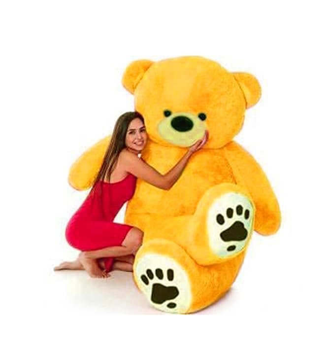 Buy Jai Shree Yellow Color Teddy Bear, Soft Toys, Teddy Bear 2 feet for ...