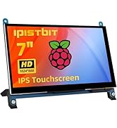 Amazon.com: iPistBit 5 Inch Raspberry Pi Touchscreen, 800x480 DSI IPS ...