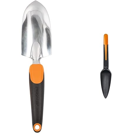 Amazon.com: Fiskars 340110-1001 Seed Planting Trowel, Black ...