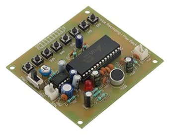 APR33A3 Voice Recording Playback Module Board-Mic, Green : Amazon.in ...
