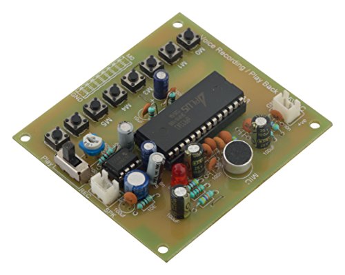 APR33A3 Voice Recording Playback Module Board-Mic, Green : Amazon.in ...