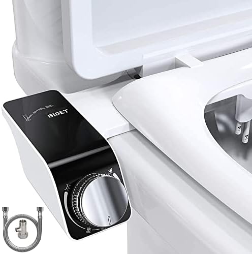 Hibbent Bidet Attachment for Toilet, Toilet Seat Bidet, Dual Self ...