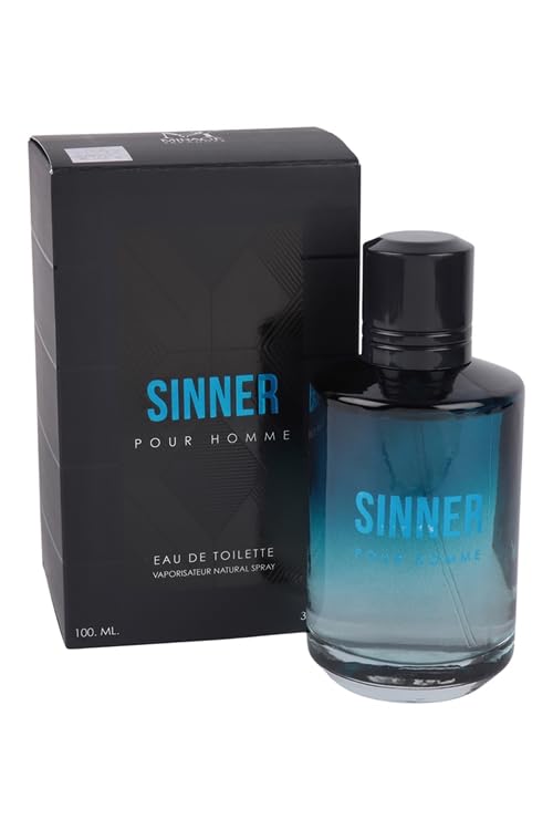 Amazon.com : SINNER Pour Homme Men's Cologne 3.4 Oz EDT : Beauty ...