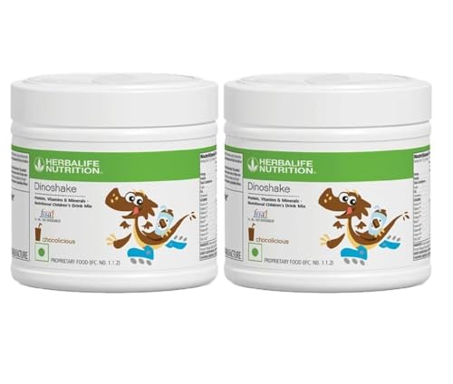 Herbalife Dinoshake Nutritional Children's Chocolate Drink Mix Combo ...