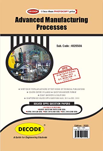 Advanced Manufacturing Process for SPPU 15 Course (BE - II - Mech ...