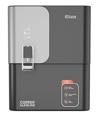 CLOUD ELIZA Black Silver water purification | Ro water purifier for ...