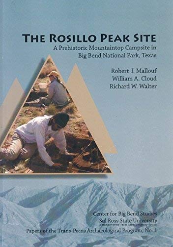 The Rosillo Peak Site: A Prehistoric Mountaintop Campsite in Big Bend ...
