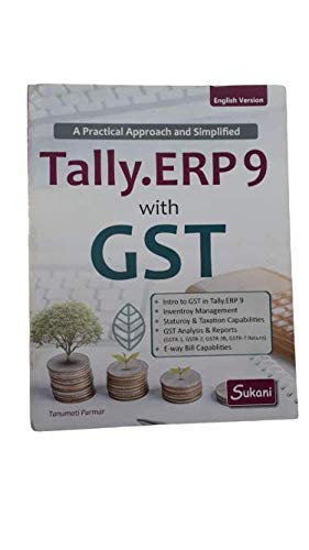 Buy Tally erp 9 with gst English version complete book Book Online at ...