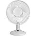Status Desk Fan | 9 Inch Oscillating Portable Fan | 2 Speed Adjustable ...