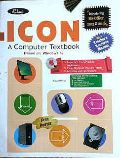 Amazon.in: Buy ICON Book 4, A Computer Textbook Based on Windows 10 by ...