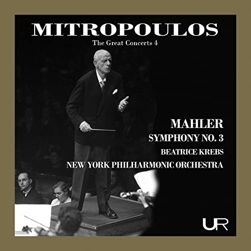 Amazon.com: Mitropoulos conducts Mahler: Symphony No. 3 : Dimitri ...