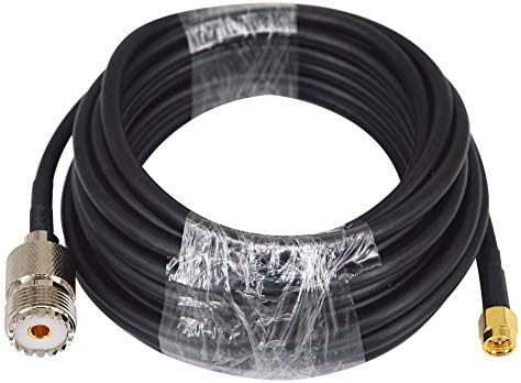 Eightwood SMA Kabel SMA Male auf UHF Male Walkie Talkie Handheld Radio RG58 3.28ft 100cm für Ham ...