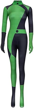 Amazon.com: Willyacos Shego Cosplay Costume Jumpsuit Shego Cosplay ...