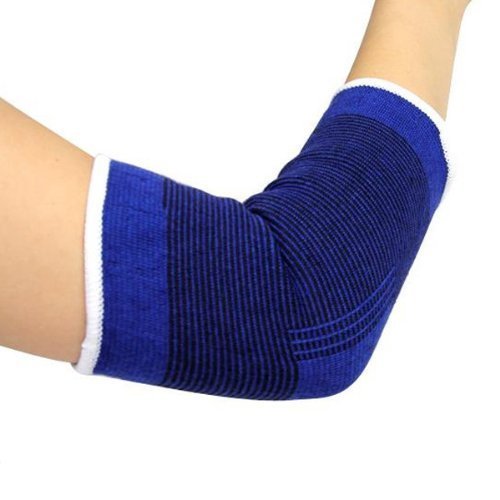Buy One Pair Of Elastic Elbow Support Gaurd Pain Relief for Gym and ...