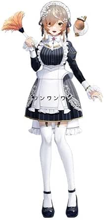 Amazon.co.jp: Vtuber Twisty Amanozako Cosplay Costume (Wig, Shoes Sold ...