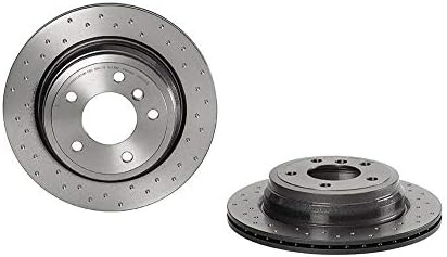 Amazon.com: Brembo 09.C351.11 UV Coated vented Brake Rotor BMW/BMW ...