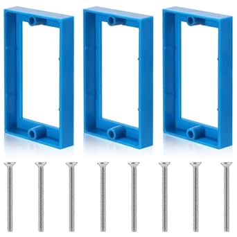 3pcs Single Gang Electric Power Outlet Extender, 1/2" Receptacle Outlet ...