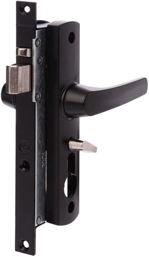 Whitco Key Locking Handle Set Black Security Lock Suitable for Security ...