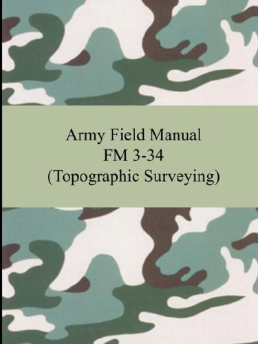 Amazon | Army Field Manual Fm 3-34: Topographic Surveying | United ...