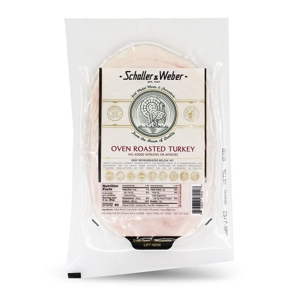 Amazon.com: Schaller & Webber, Oven Roasted Turkey, 6 Ounce : Grocery ...