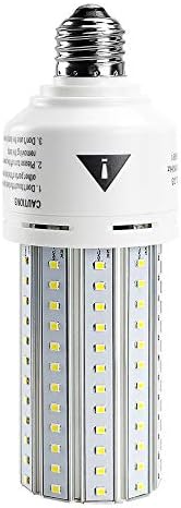 SANSI 400W Equivalent 6000 Lumens Brightest LED Light Bulb, 5000K ...