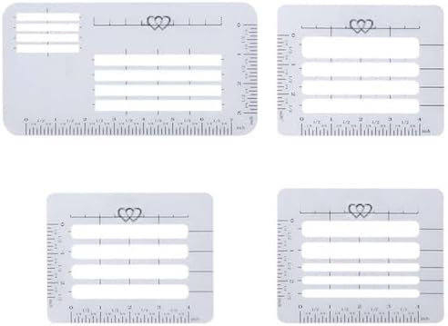 Amazon.com : Envelope Addressing Stencil Guide - Ruler Template Guide ...