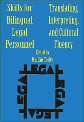Skills for Bilingual Legal Personnel : Tecnicas Para El Personal ...