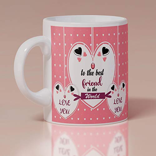 Buy TrendoPrint to The Best Friend in The World Love You Ideal and ...