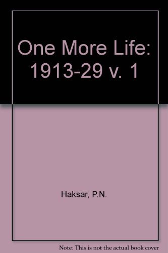 Buy One More Life: 1913-1929 Book Online at Low Prices in India | One ...
