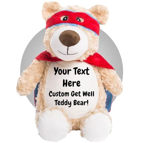 Amazon.com: Custom Teddy Bear With Name! You Choose the Font and Colors ...