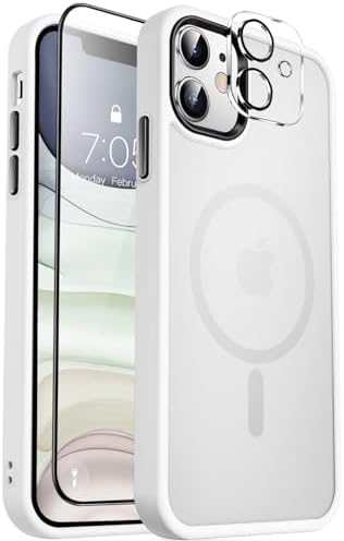 Amazon.com: Hython Case for iPhone 11 Case Magnetic Translucent Matte ...