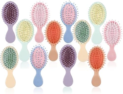 Amazon.com : 24PCS Mini Travel Hair Brush Detangling Hair Combs Set ...