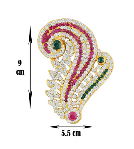 Buy Deity God Jewelley Karna Patkam (Ear Set) for All Gods and Goddess ...