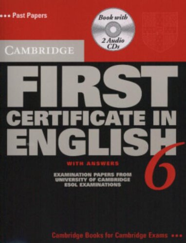 Amazon.com: Cambridge First Certificate in English 6 Self-Study Pack ...