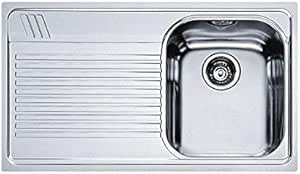 Franke armonia AMT 611 MICRODEKOR SX – Évier (acier inoxydable, acier ...