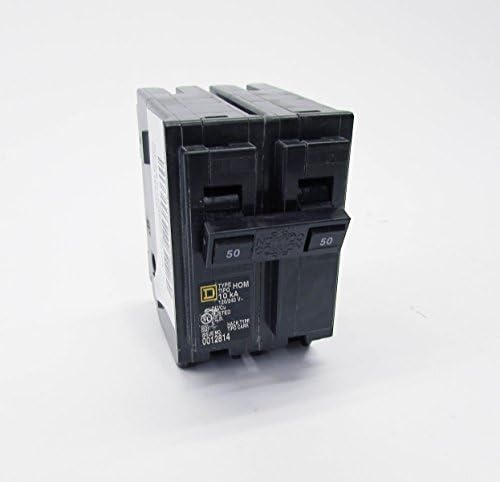 SCHNEIDER ELECTRIC 120/240-Volt 50-Amp HOM250 Miniature Circuit Breaker ...