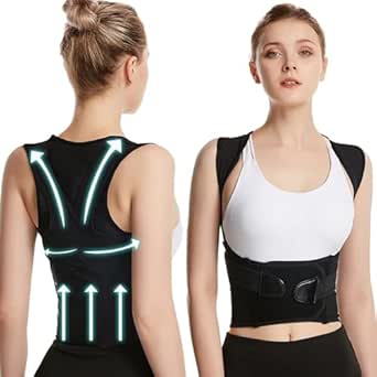 Back Posture Corrector Invisible Full Back Support Belt Men Women ...