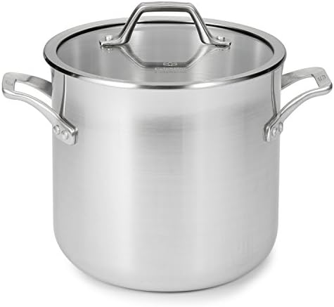 Amazon.com: Calphalon Classic Stainless Steel Cookware, Stock Pot, 6 ...