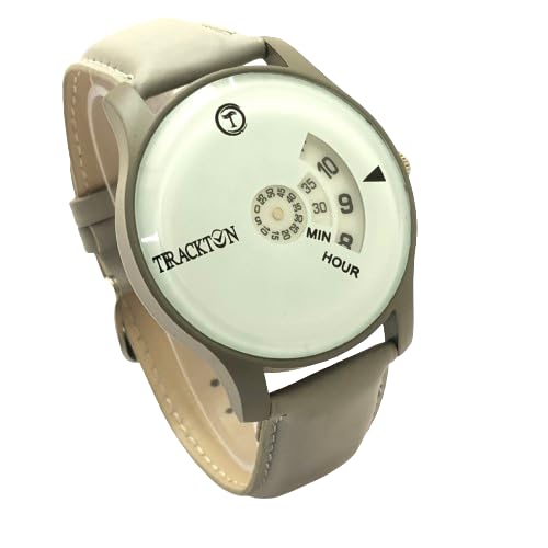 Buy C1436 Trackton White Watch Modern & Chrome Finsh Stylish Digital ...