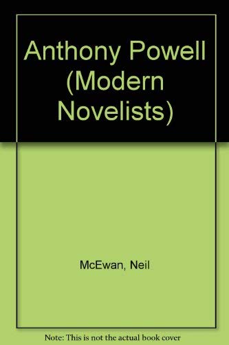 Amazon.com: Anthony Powell (Modern Novelists): 9780312055714: McEwan ...