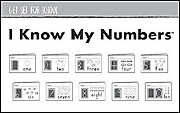 Get Set for School: I Know My Numbers 1-10 Booklets - Handwriting ...