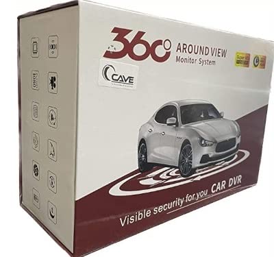 Cave 360 Degree 5D Advance Camera System Around View Monitoring Bird View 4 Camera Car DVR ...