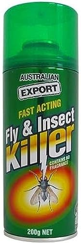 Australian Export Fast Acting Fly & Insect Spray, 200 g : Amazon.com.au ...