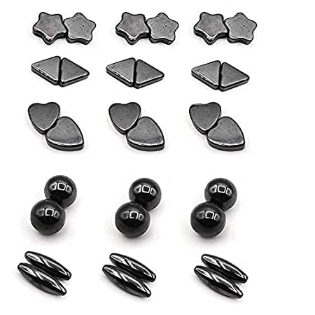 Buy Techmahoday 10 Pcs Heart Shape Magnet 28mm Magnet Learning Kit ...