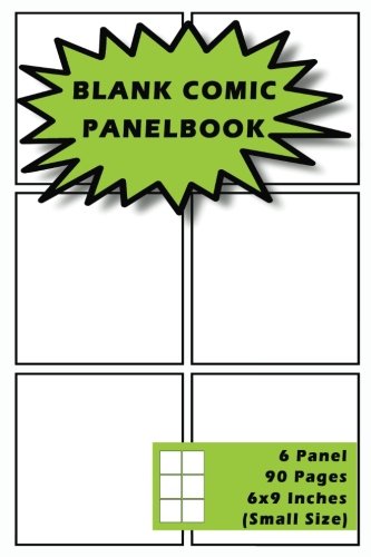 Amazon.com: Blank Comic Panelbook: Create & Draw Your Own Comics Blank ...