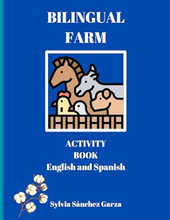 Bilingual Farm Coloring Book: English and Spanish Activity Book/92 ...