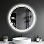 Archaluxe Bathroom Mirror with Lighting - Bathroom Mirror LED with Anti ...