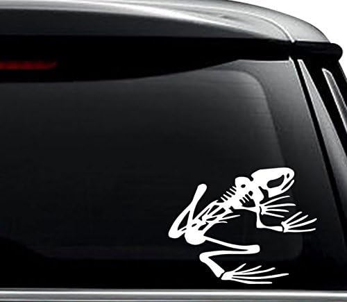 Amazon.com: Frog Skeleton Bones Decal Sticker For Use On Laptop, Helmet ...